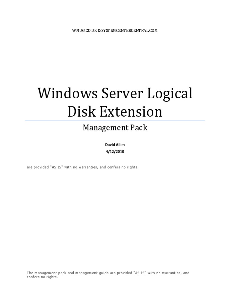 Logical Disk Extension MP | PDF | Hard Disk Drive | Computing Platforms