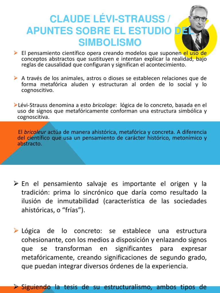 Apuntes Sobre Levi-Strauss | PDF | Metáfora | Conceptos psicologicos Apuntes Sobre Levi-Strauss | PDF | Metáfora | Conceptos psicologicos