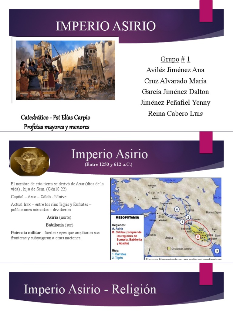 Imperio Asirio | PDF | Asiria | Babilonia