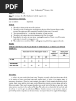 Seed Germination Report Sample (Easy) | PDF | Seedling | Seed