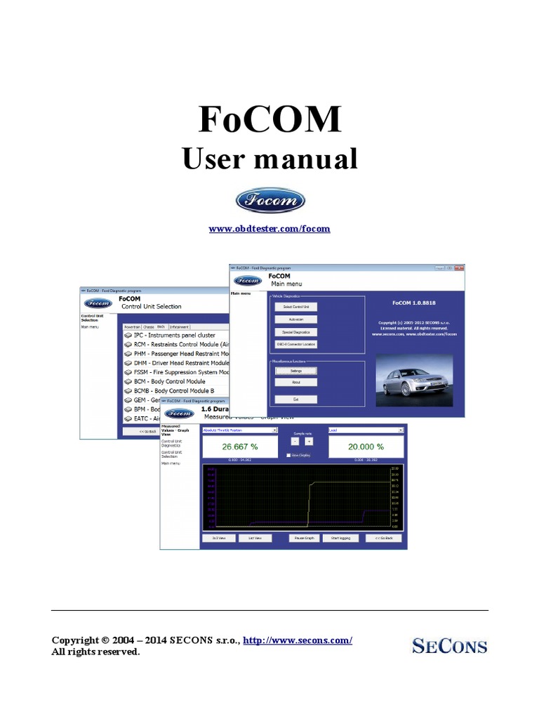 Focom Manual en PDF | PDF | Microsoft Windows | Debugging