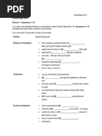 OET Speaking - Role Play Cards | PDF