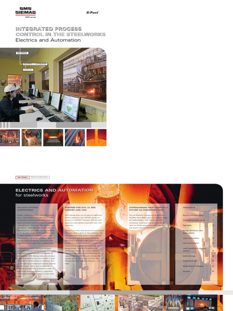 Integrated Process Control in The Steelworks | PDF | Steel Mill ...