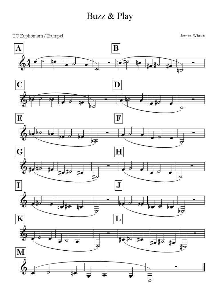 Buzz & Play: TC Euphonium / Trumpet | PDF
