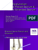Sacral OMM Diagnosis Techniques | PDF | Anatomical Terms Of Motion ...