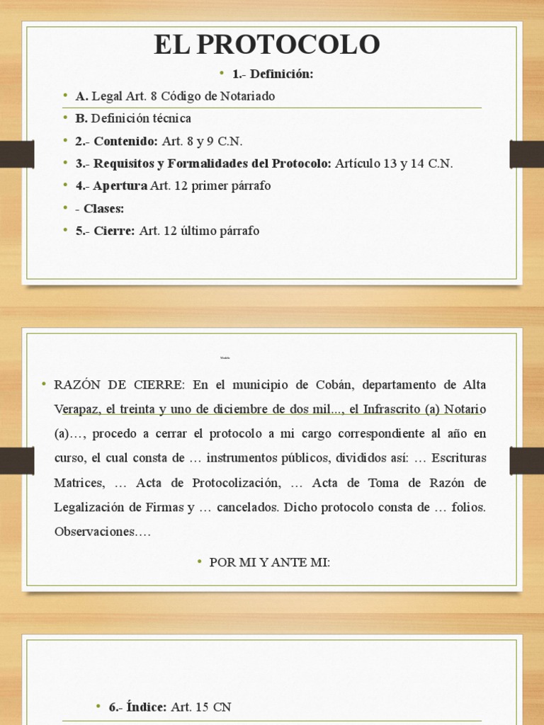 El Protocolo Notariado | PDF | Gobierno | Justicia