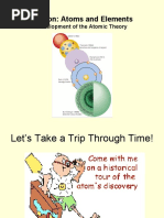 Atomic Theory Timeline Democritus John Dalton Michael | PDF | Electron ...