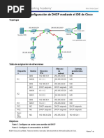 7.2.10 Packet Tracer - Configure DHCPv4 | PDF | Dirección IP | Enrutador (Computación)