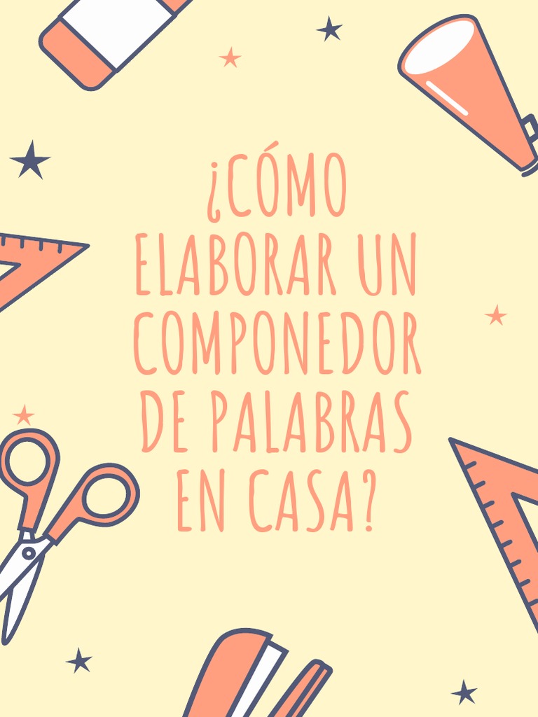 Componedor de Palabras | PDF