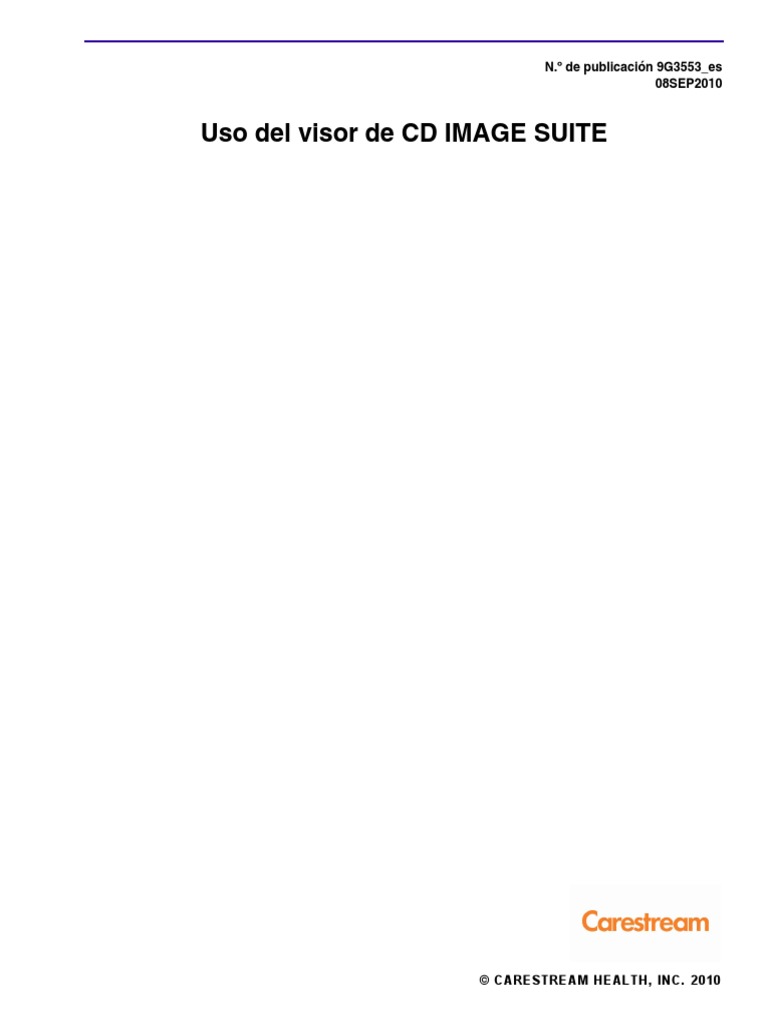 ImageSuite CDViewer 9G3553 Es | PDF | Informática | Informática y ...