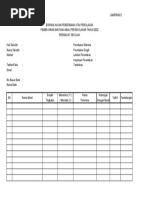 Borang B3 (Akuan Penerimaan Dan Penolakan) | PDF