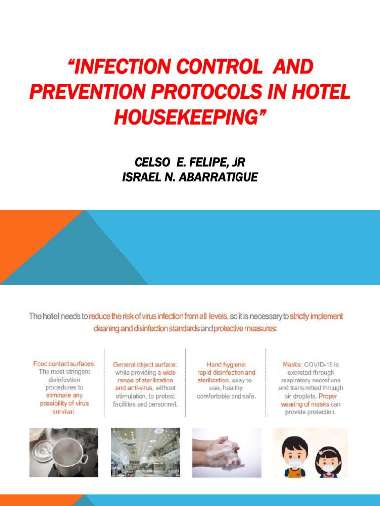 Infection Control and Prevention Protocols in Hotel Housekeeping (Final ...