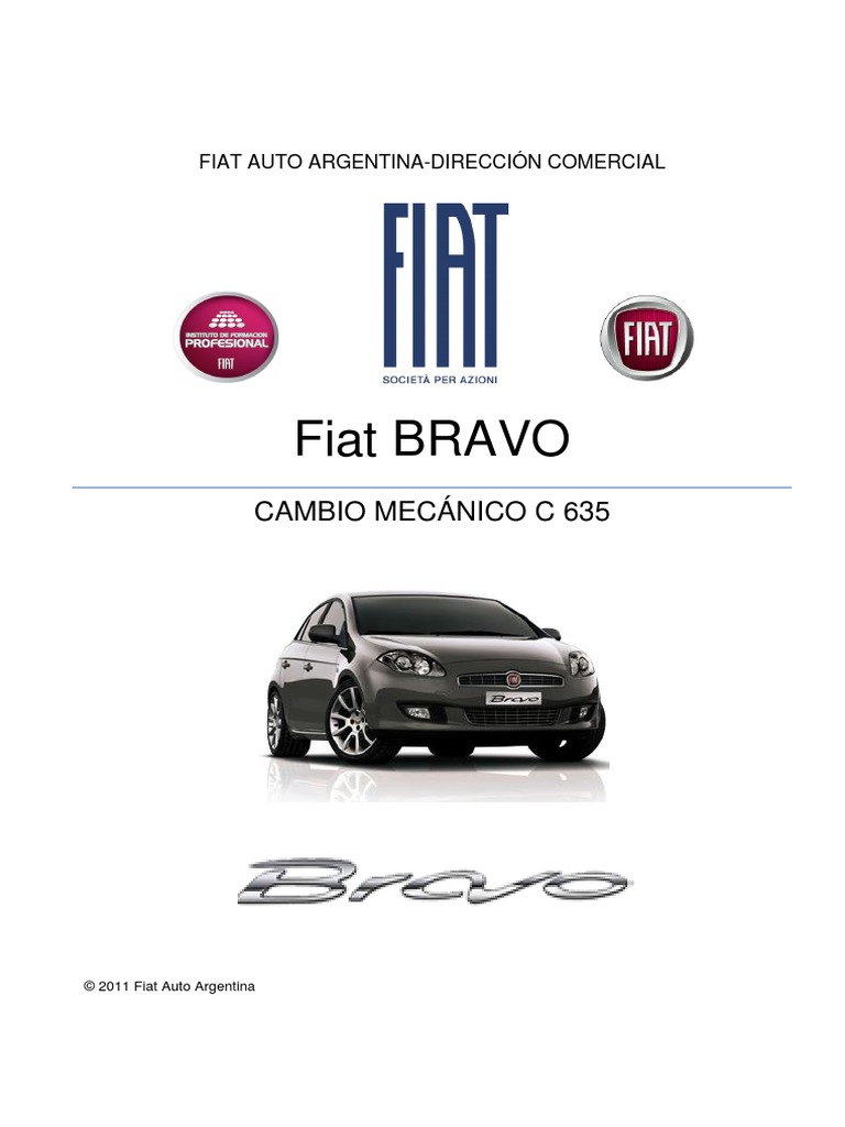 04-Fiat BRAVO - CAJA DE CAMBIOS - C635 PDF | PDF | Engranaje ...