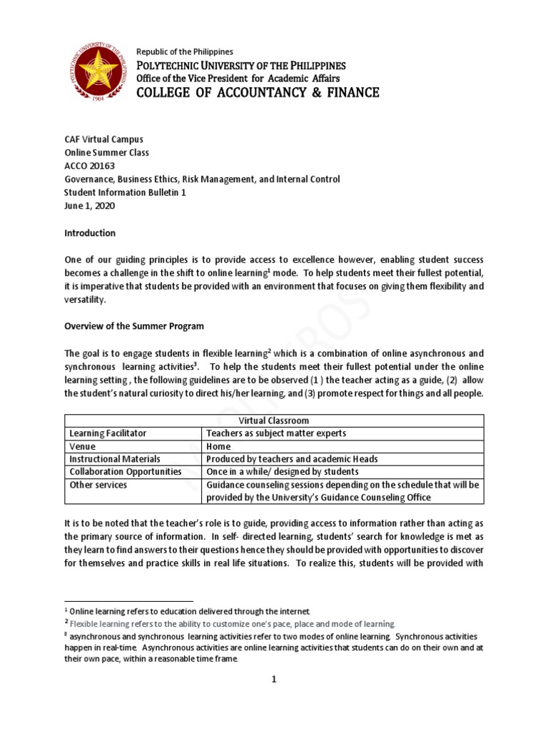 Bulletin 01 | PDF | Internal Audit | Audit