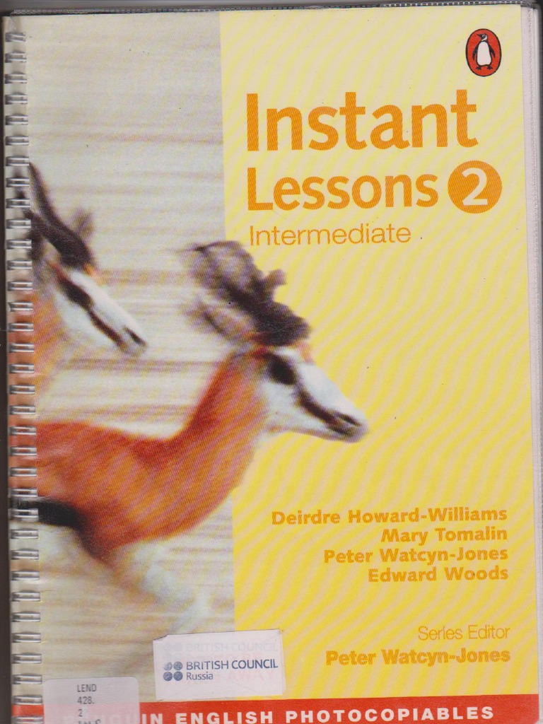 Instant Lessons Intermediate PDF | PDF