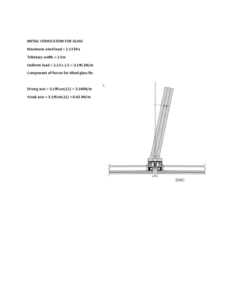 Glass Structural Verification Results | PDF