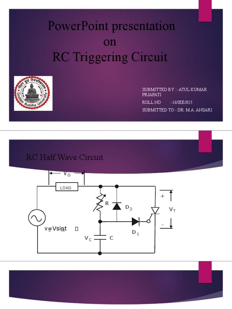 Power Electronics PPT by Atul Kumar Prajapati | PDF