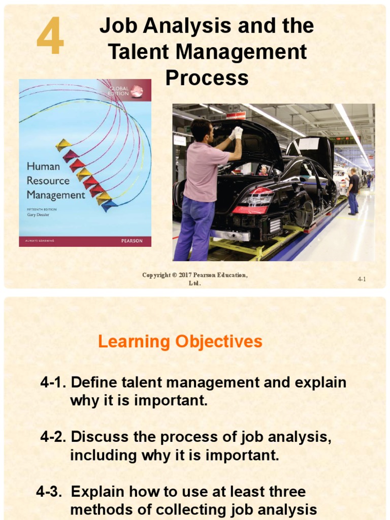Job Analysis and The Talent Management Process | PDF | Talent ...