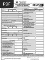 BIR Form 2316 | PDF | Income Tax | Employment