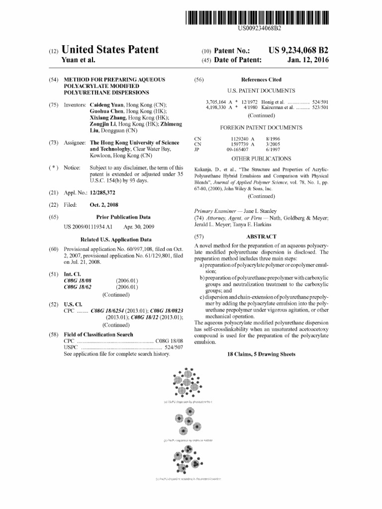 United States Patent: (10) Patent No.: US 9.234,068 B2 | PDF ...