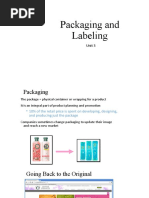 Business Environment Project - BST | PDF | Packaging And Labeling