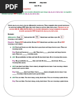 French Negation Practice Worksheet | PDF