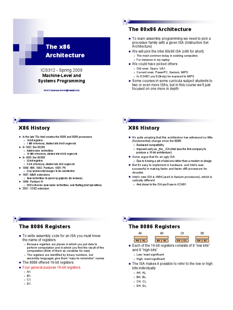 Ics312 x86 PDF | PDF | Electronic Design | Computer Data Storage