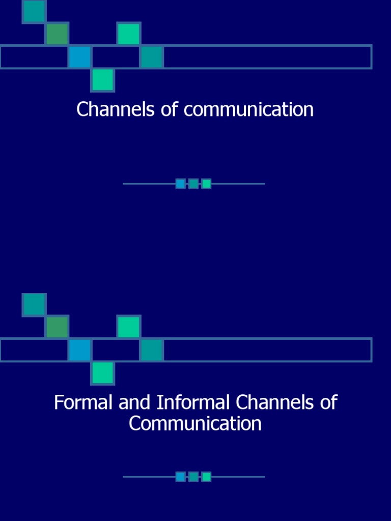 Communication Networks | PDF | Organizational Structure | Communication