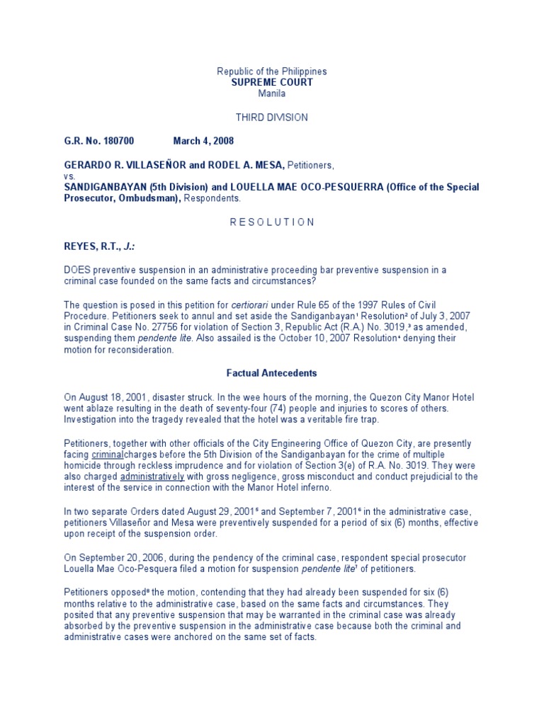 Villasenor Vs Sandiganbayan | PDF | Prosecutor | Acquittal