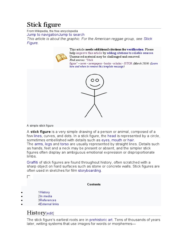 Stick Figure: History | PDF | Decorative Arts | Art Media