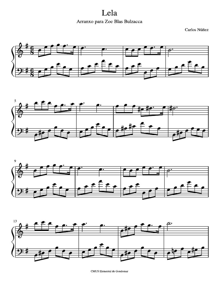 Lela Piano PDF | PDF
