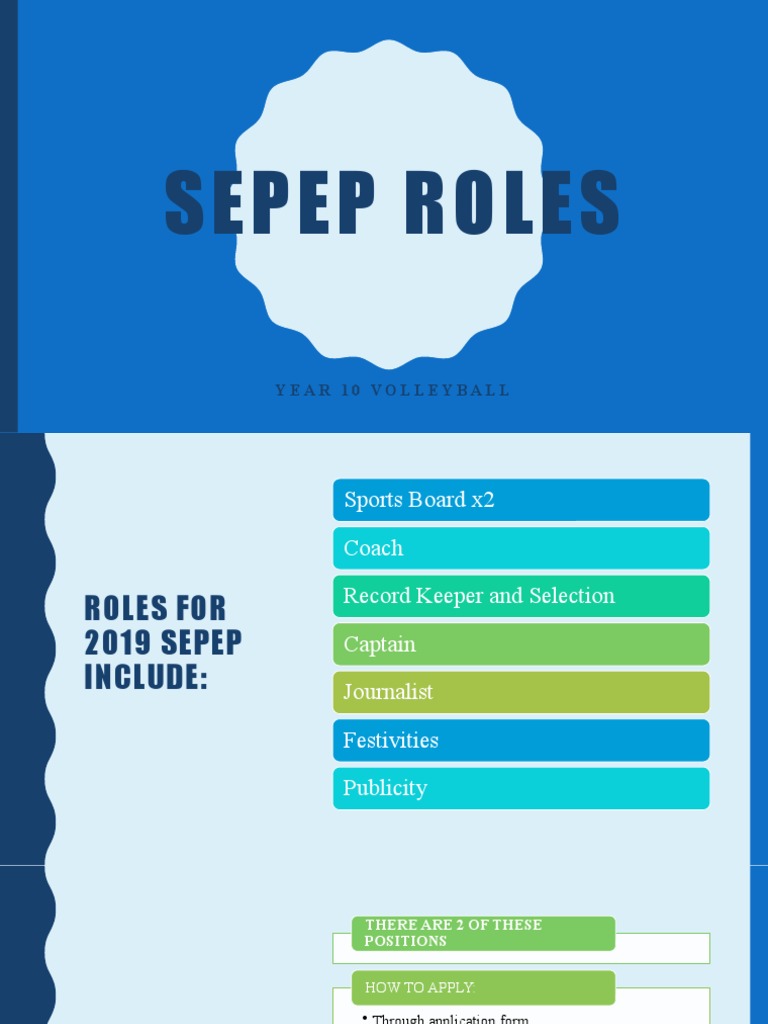 Sepep Roles | PDF | Social Institutions | Social Science