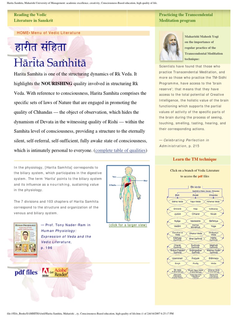 Harita Samhita | PDF | Meditation | Mind–Body Interventions