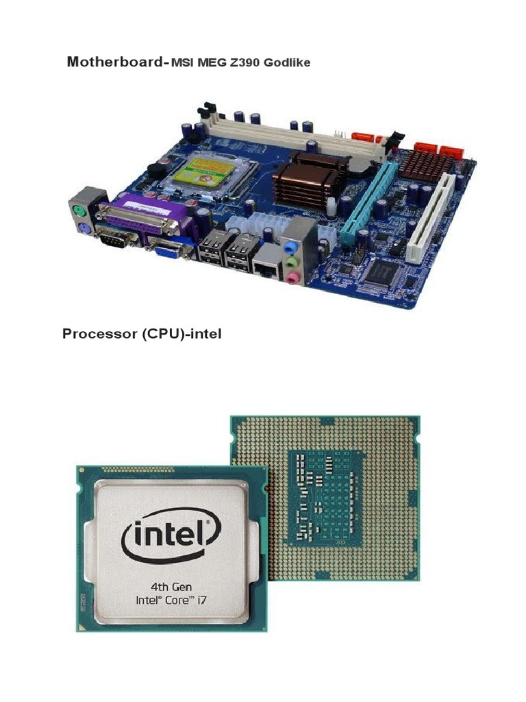 gambar komponen komputer