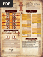 Plasmoid Fighter Character Sheet | PDF