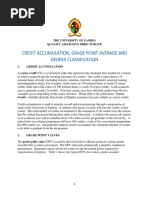 Oum Grading Scheme | PDF | Educational Stages | Educational Assessment ...