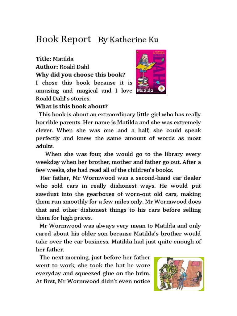 Book Report: by Katherine Ku | PDF