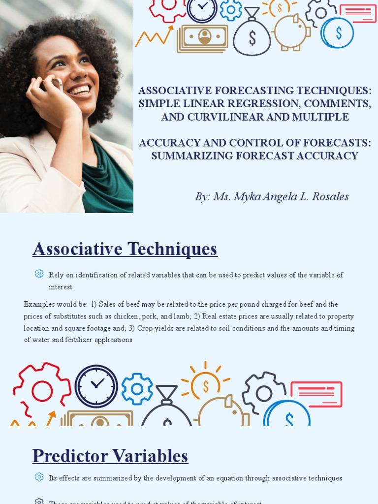 ASSOCIATIVE FORECASTING TECHNIQUES: PREDICTING SALES THROUGH LINEAR REGRESSION ANALYSIS | PDF ...