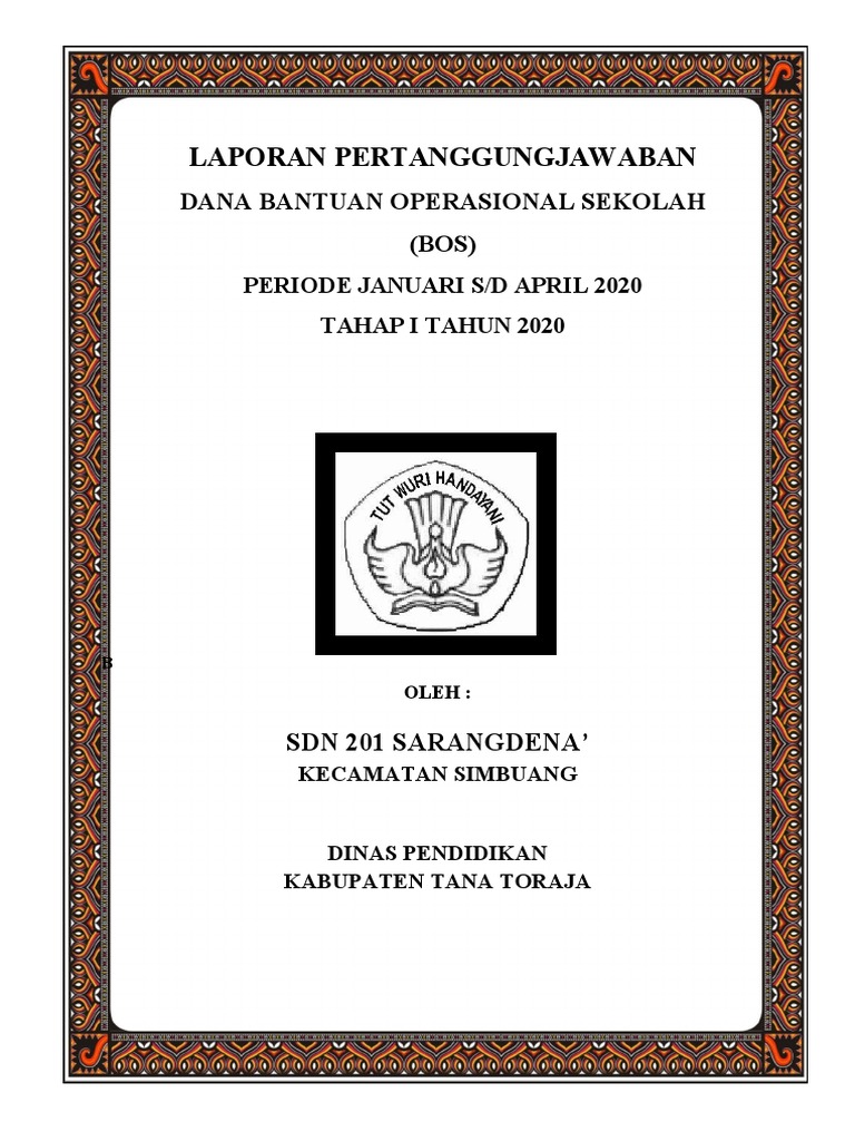 Sampul Bos 2020 | PDF