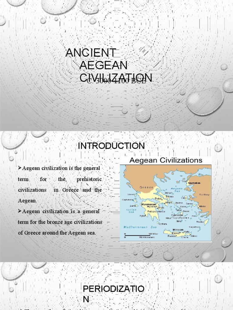 Aegean Civilization Overview: 3000-1100 BCE | PDF | Mycenaean Greece