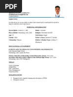 NUP Application Letter Rasel Boni 2 | PDF | Government | Business