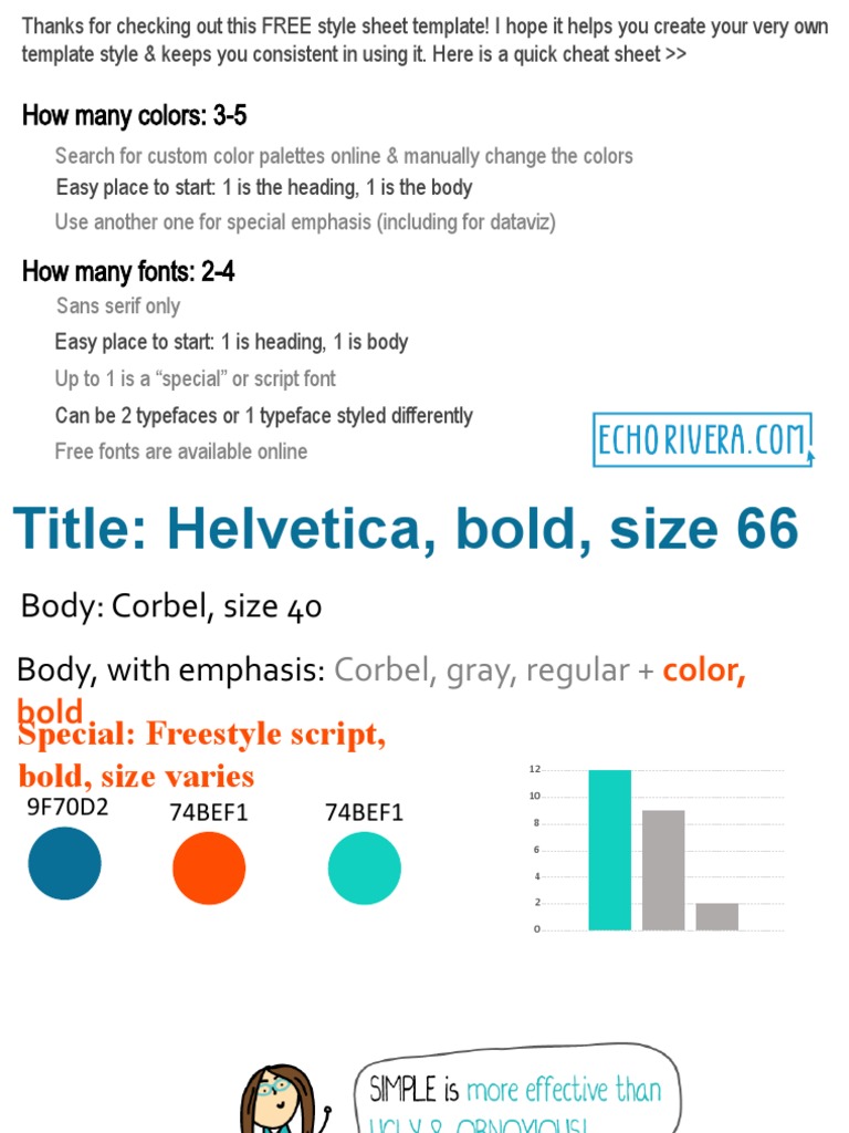 Echo Rivera Style Sheet Sample | PDF