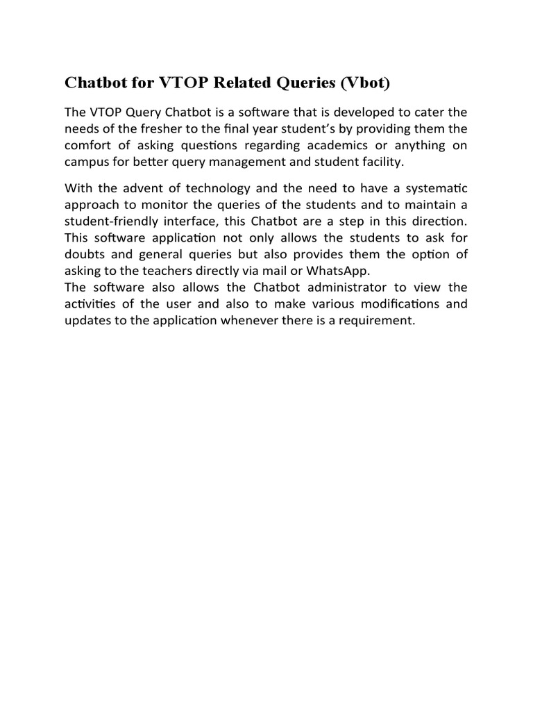 SRS Document For VTOP Query | PDF | Mobile App | Android (Operating System)