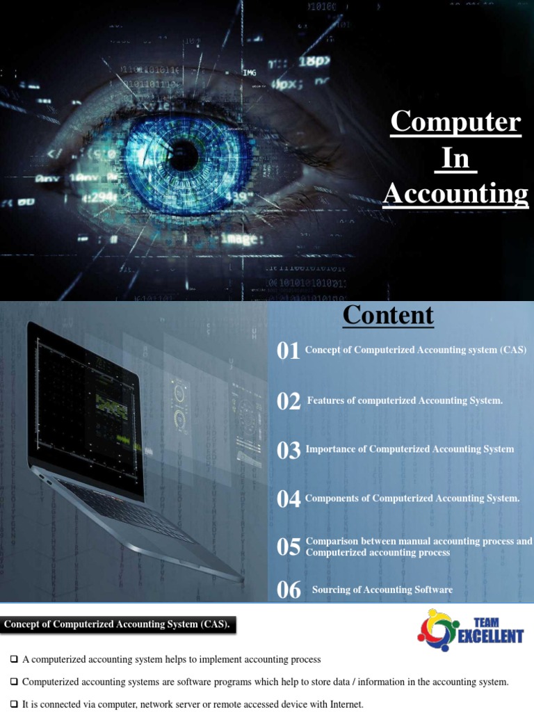 Computer in Accounting | PDF | Accounting | Information Technology