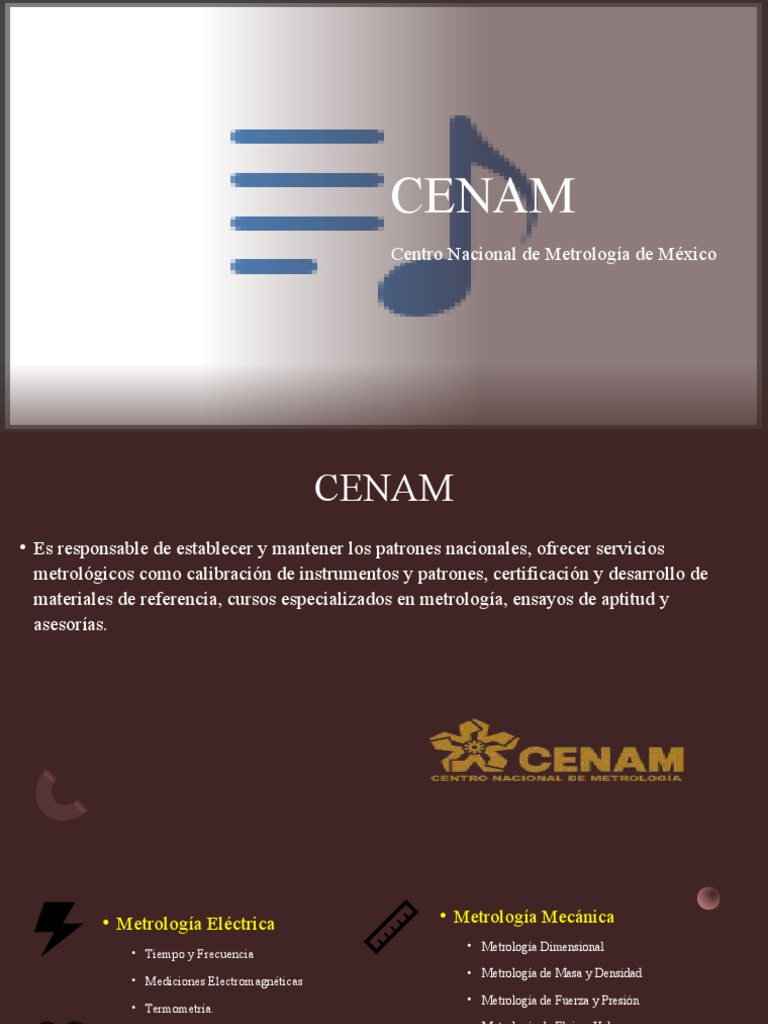 CENAM v1 | PDF | Metrología | Calibración