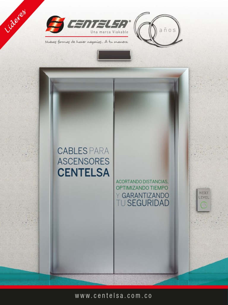 Cables para ASCENSORES | PDF | Ascensor | Cobre