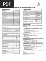 Approximate Generator Fuel Consumption Chart | PDF | Fuel Efficiency ...