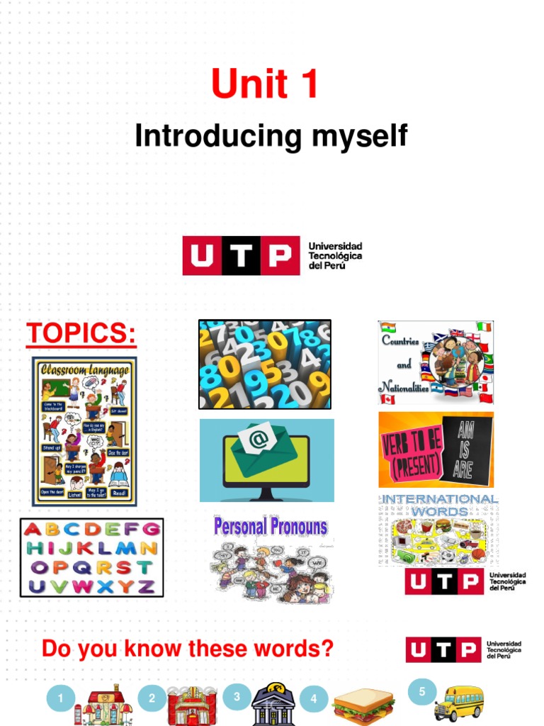 Unit 1: Introducing Myself | PDF | Idiomas