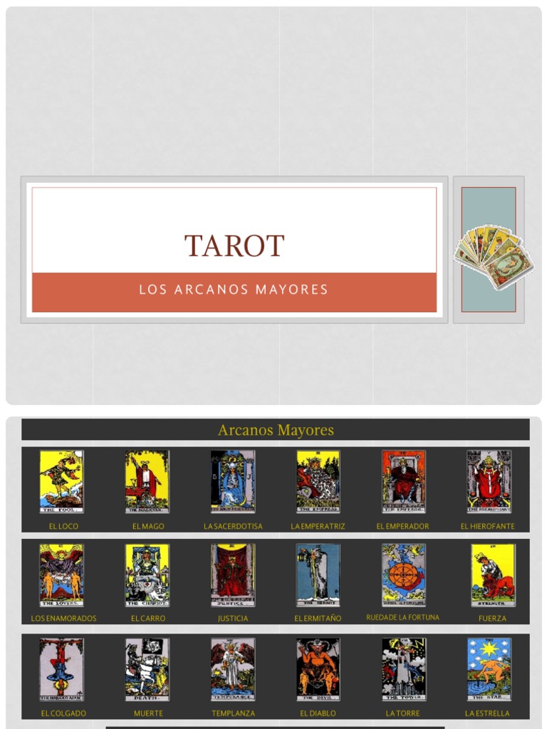 Arcanos Mayores (Tarot Rider Waite Smith) | PDF