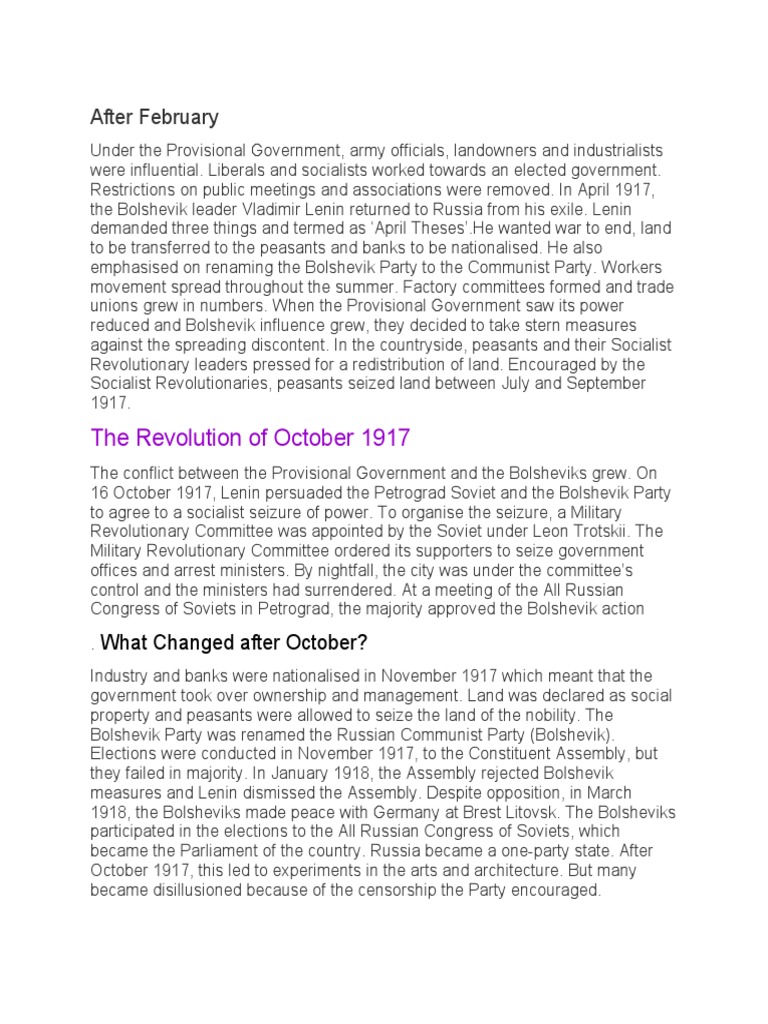 The Age of Social Change | PDF | Bolsheviks | Vladimir Lenin